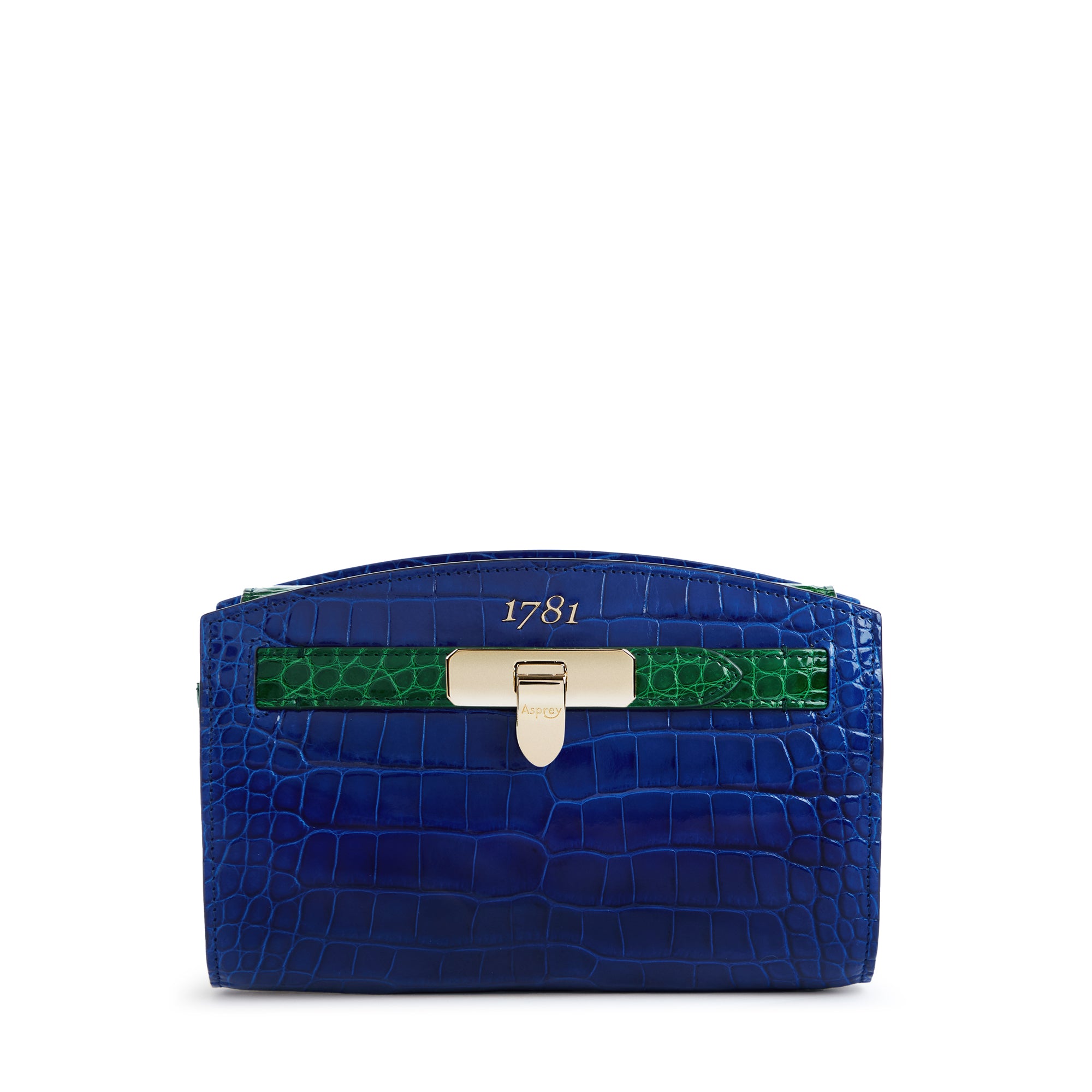 1781 Pochette Bi-colour Handbag in Crocodile – Asprey London